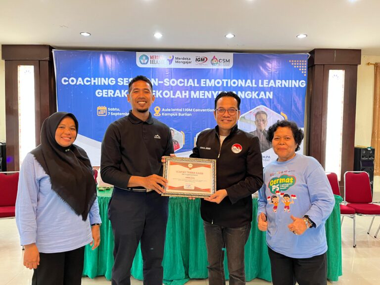 TK IGM - SMP LTI IGM Gelar Coaching Session Social Emotional Learning ...